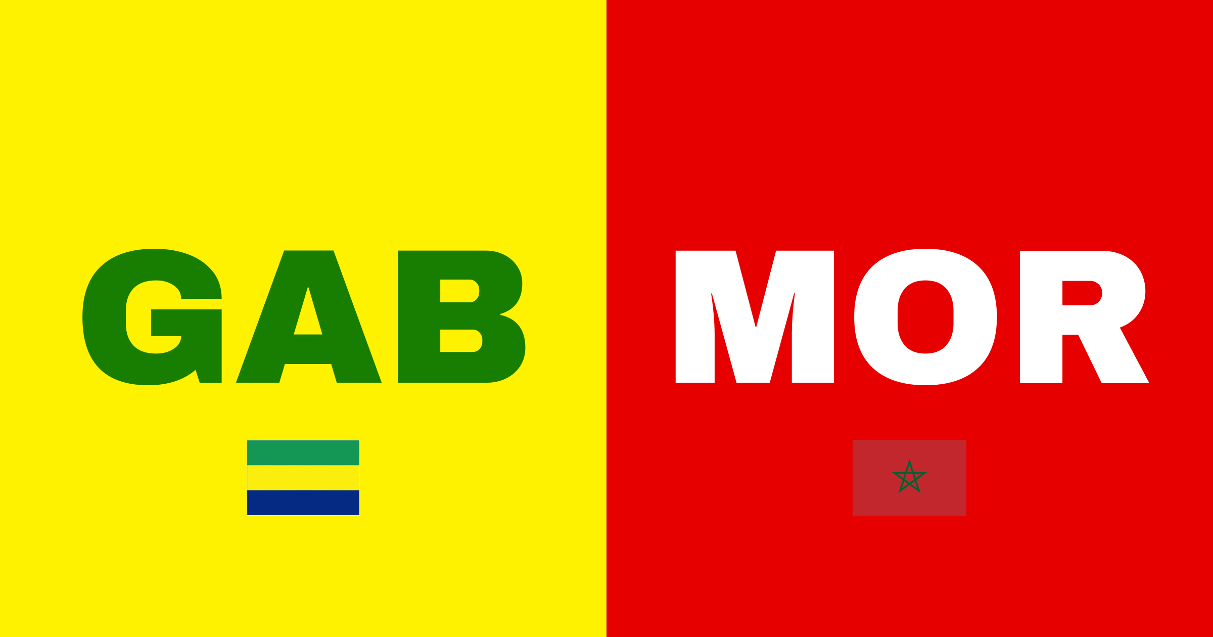 Gabon vs Morocco - Africa Cup of Nations 2025 - Qualification ...