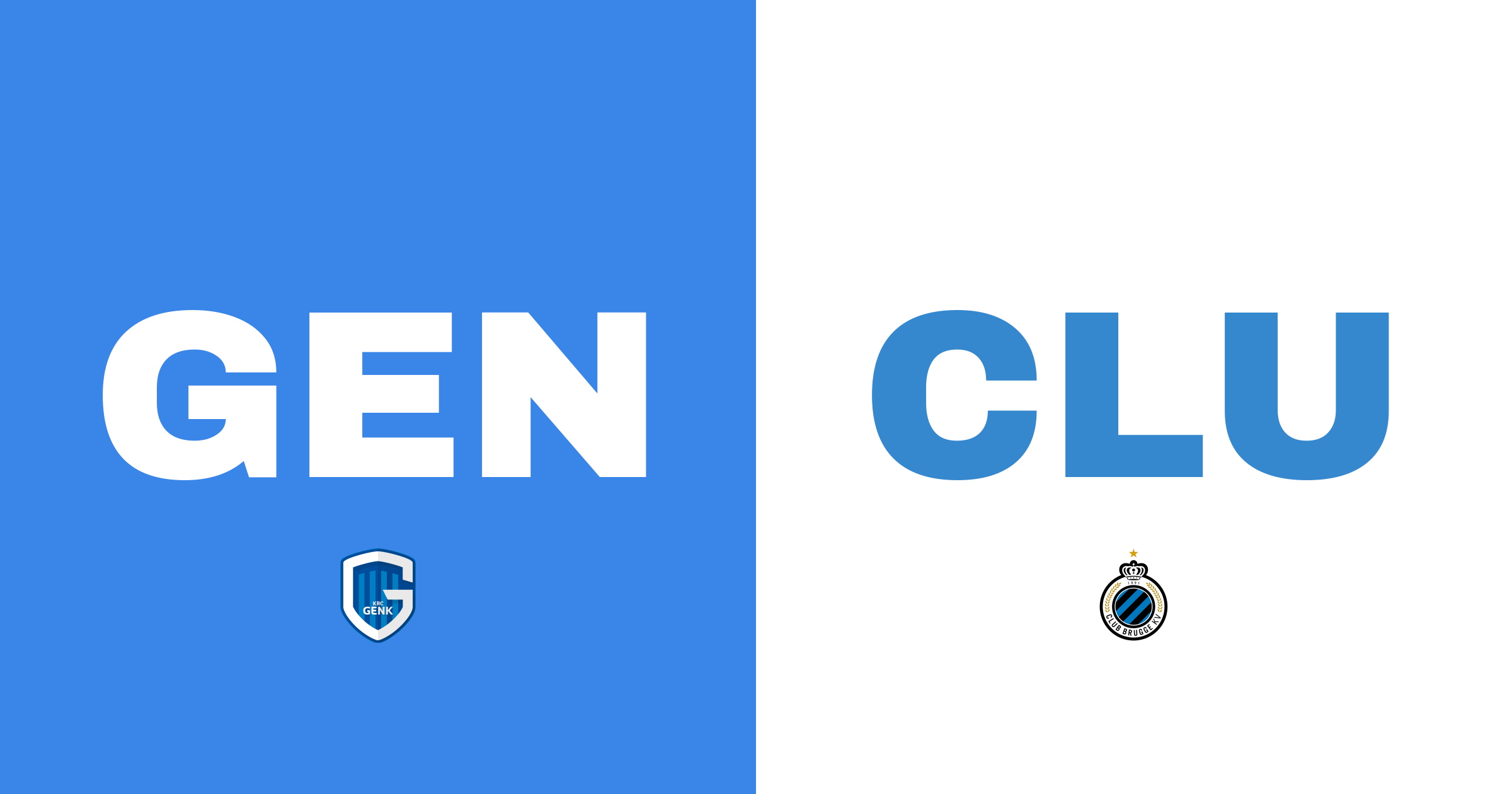 Genk vs Club Brugge KV - Jupiler Pro League 2025/26 | goaltail.com