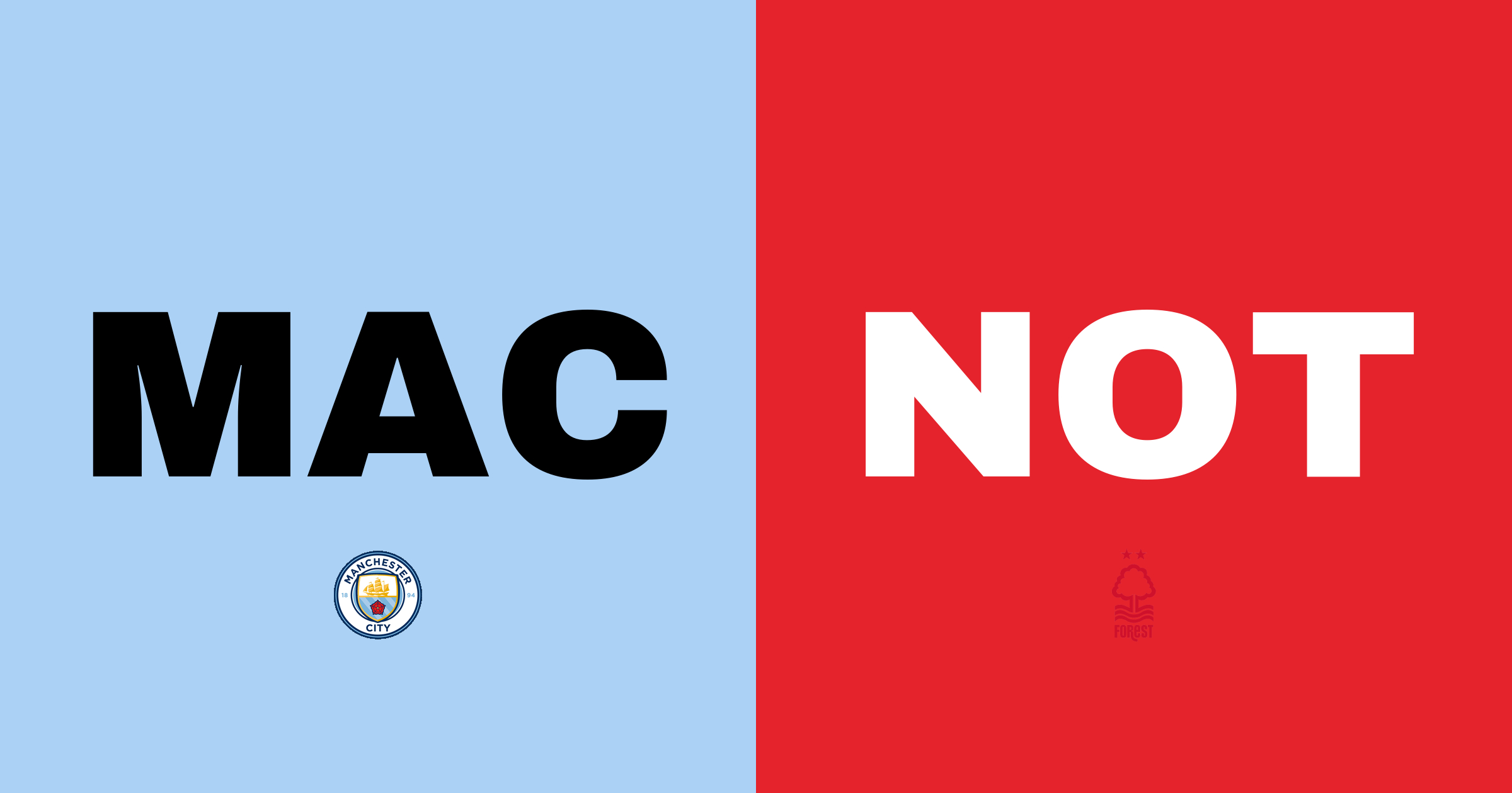 Manchester City vs Nottingham Forest - Premier League 2025/26 ...