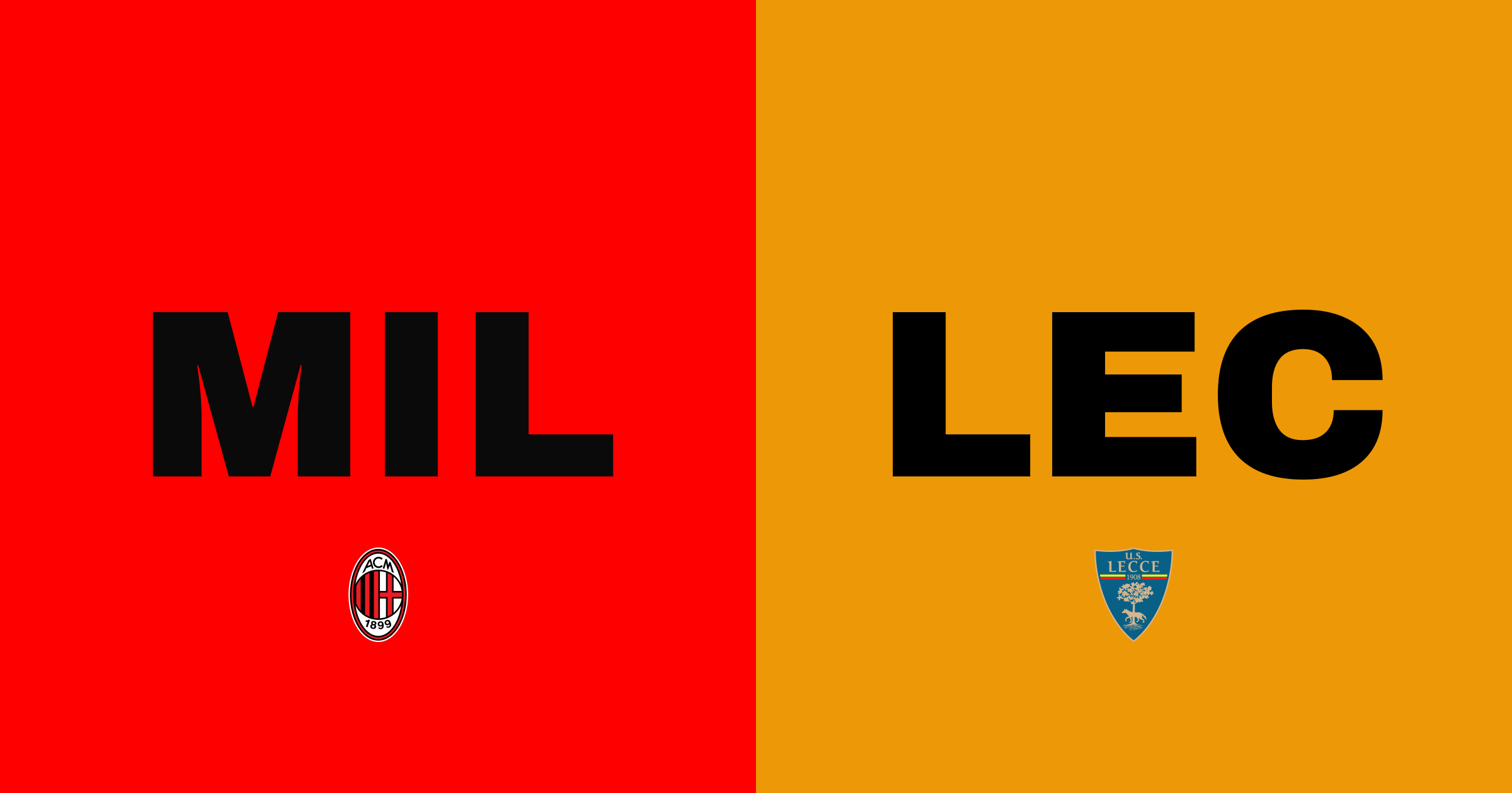 AC Milan vs Lecce - Serie A 2024/25 | goaltail.com