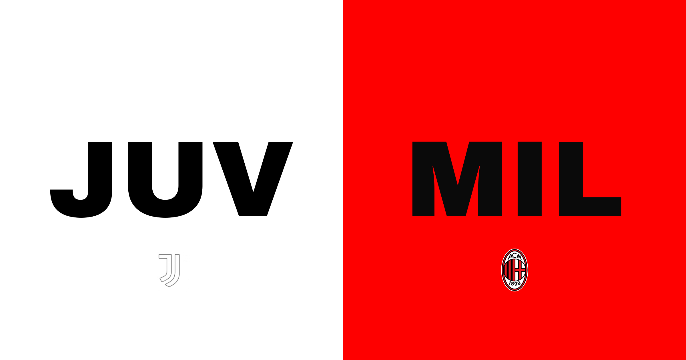 Juventus vs AC Milan - Serie A 2024/25 | goaltail.com