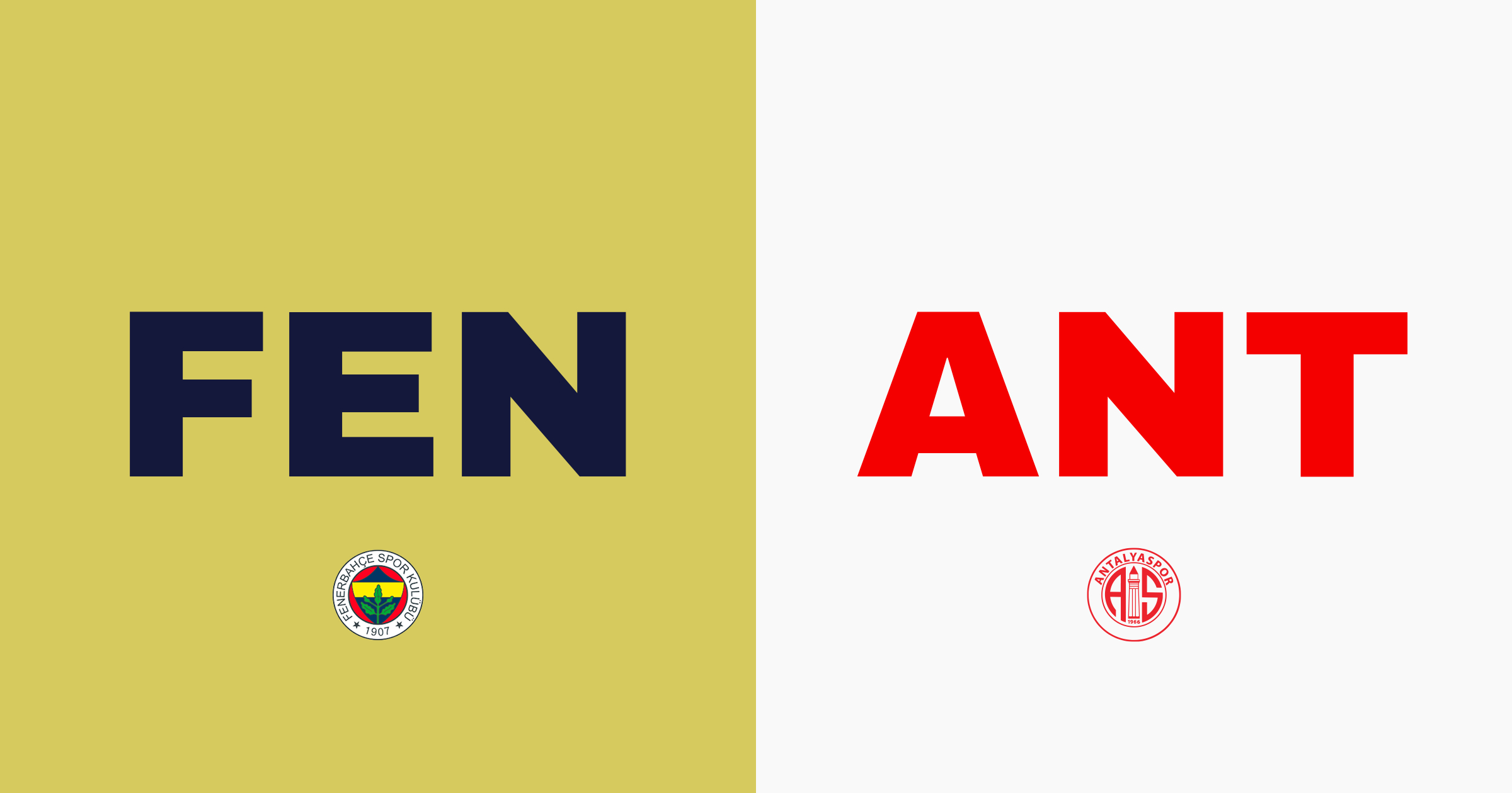 Fenerbahce vs Antalyaspor - Süper Lig 2024/25 | goaltail.com