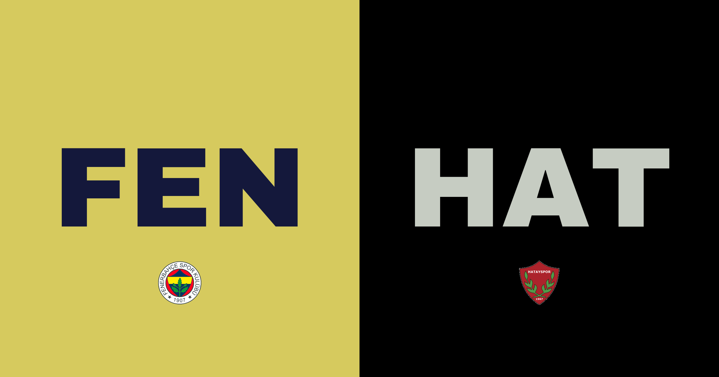 Fenerbahce vs Hatayspor - Süper Lig 2024/25 | goaltail.com