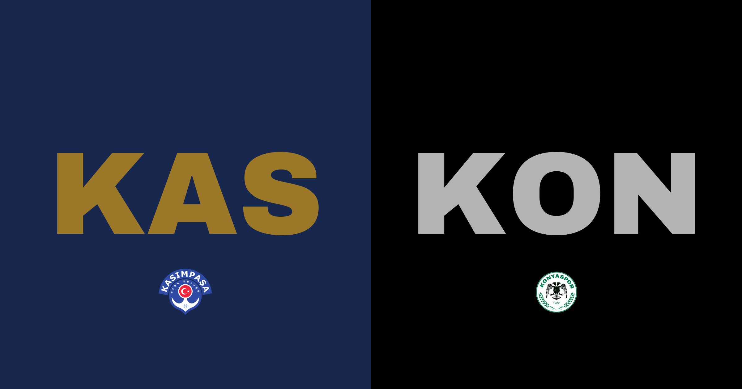 Kasimpasa vs Konyaspor - Süper Lig 2024/25 | goaltail.com