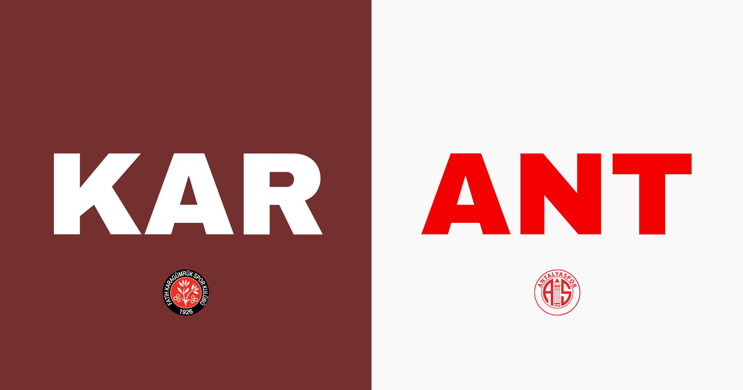 Fatih Karagümrük vs Antalyaspor - Süper Lig 2025/26 | goaltail.com