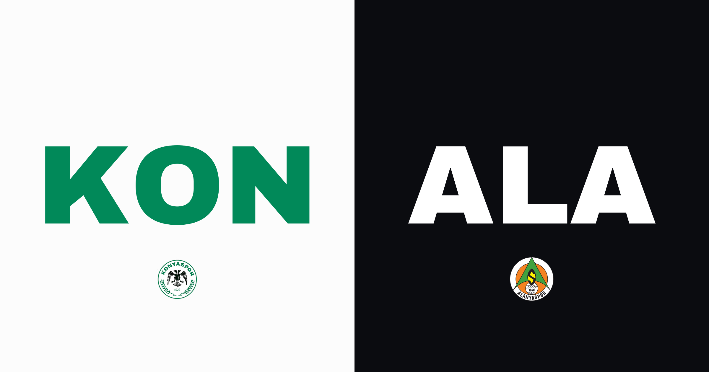 Konyaspor vs Alanyaspor - Süper Lig 2025/26 | goaltail.com