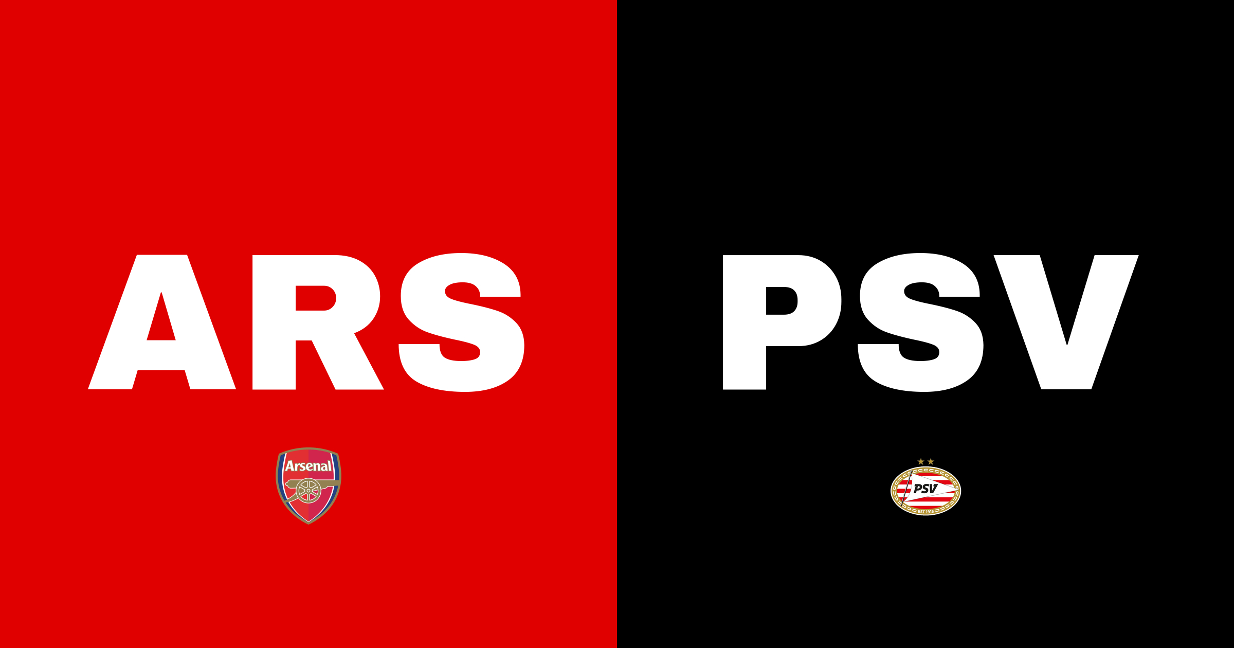 Arsenal vs PSV Eindhoven - UEFA Champions League 2024/25 | goaltail.com