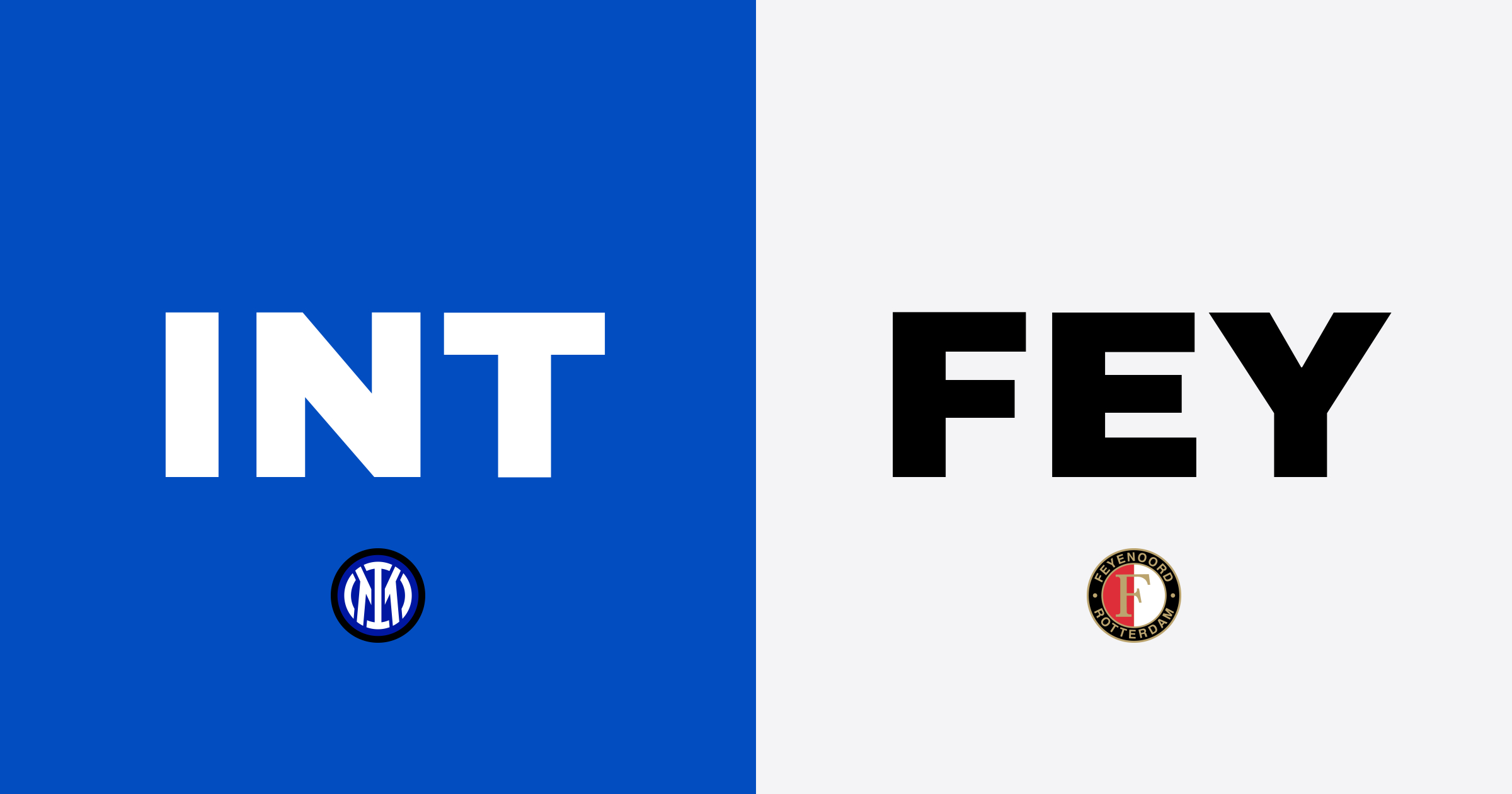 Inter vs Feyenoord - UEFA Champions League 2024/25 | goaltail.com