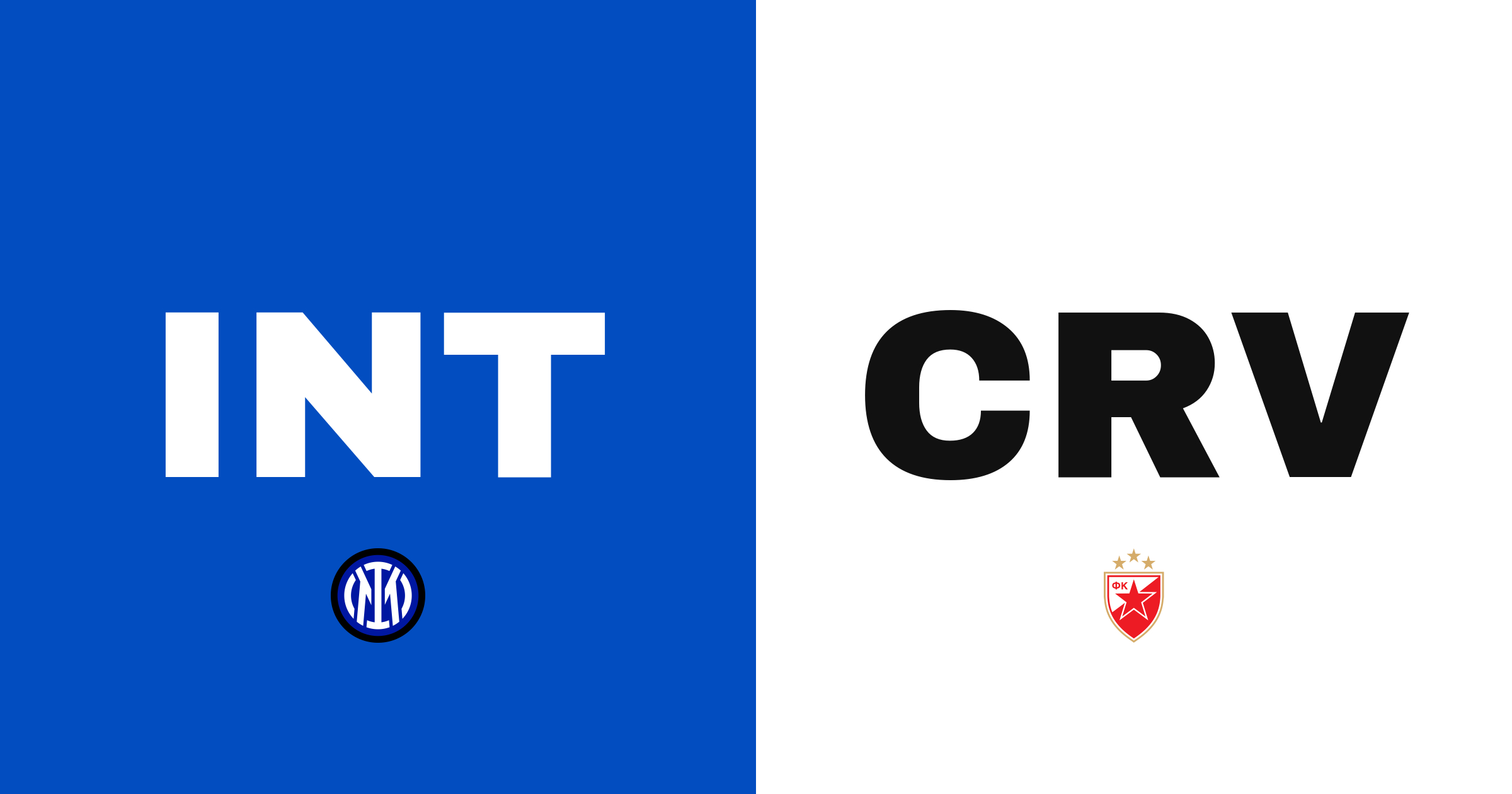 Inter vs FK Crvena Zvezda - UEFA Champions League 2024/25 | goaltail.com