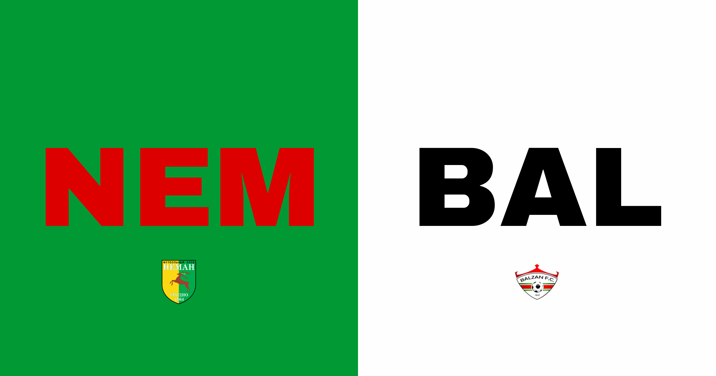 Neman vs Balzan FC - UEFA Europa Conference League 2023/24 | goaltail.com