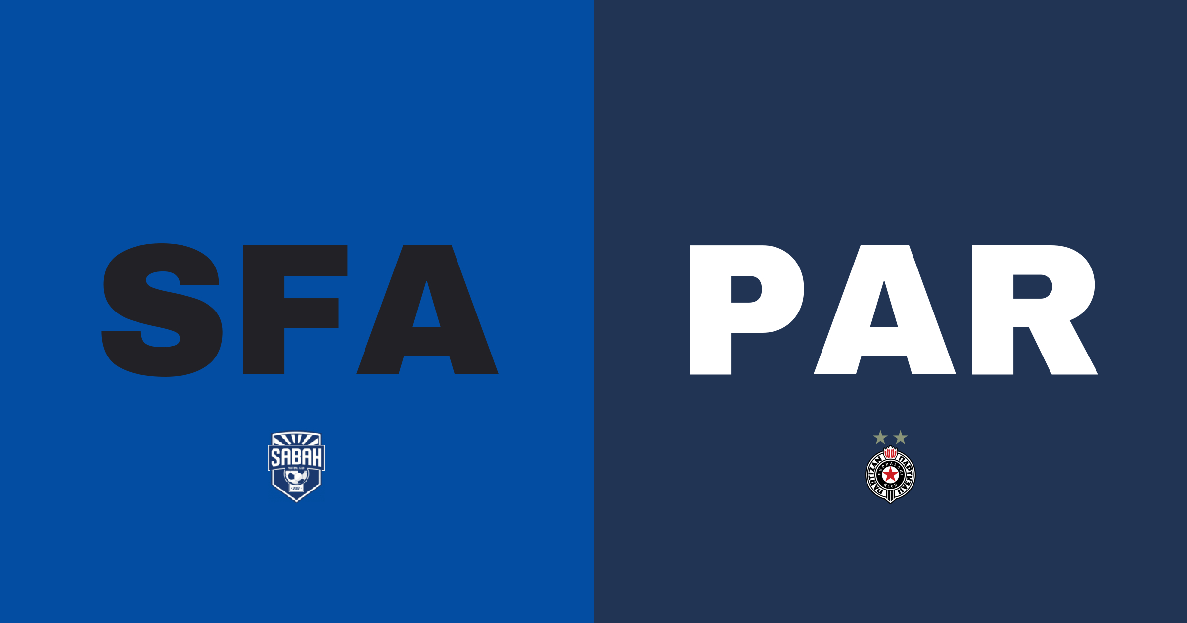 Sabah FA vs FK Partizan - UEFA Europa Conference League 2023/24 ...